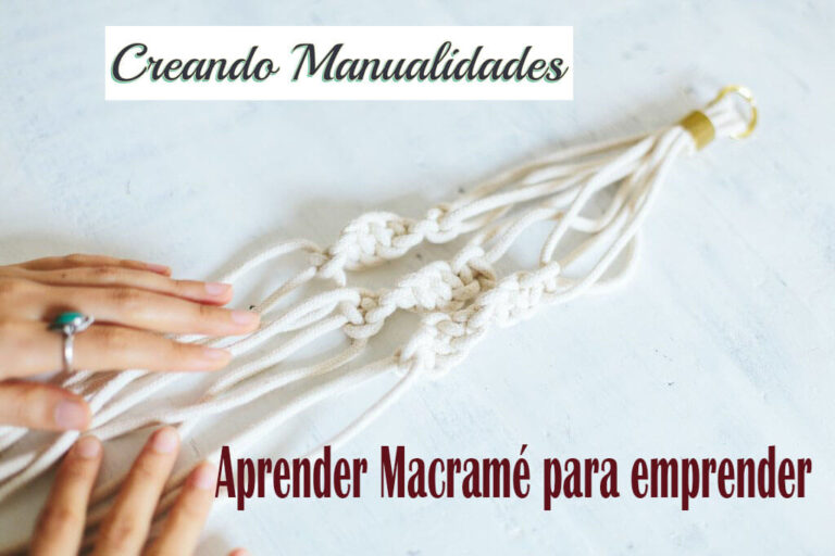 Aprender Macramé Para Emprender - Aprender Macramé Para Emprender
